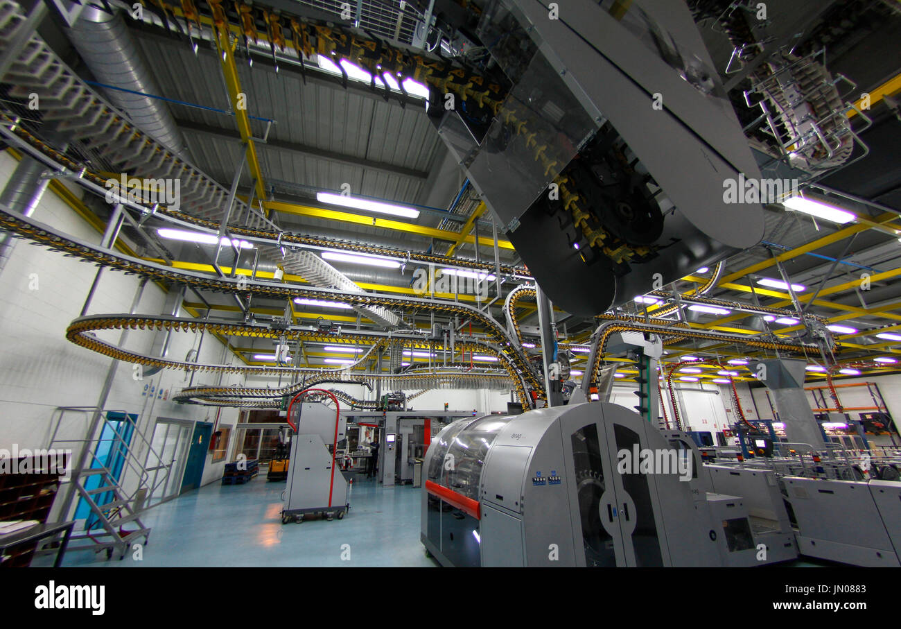 News paper production printing hi-res stock photography and images - Alamy
