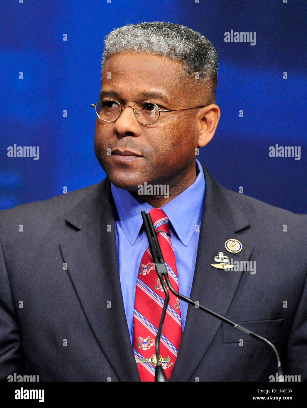 United States Representative Allen West (Republican of Florida) makes ...