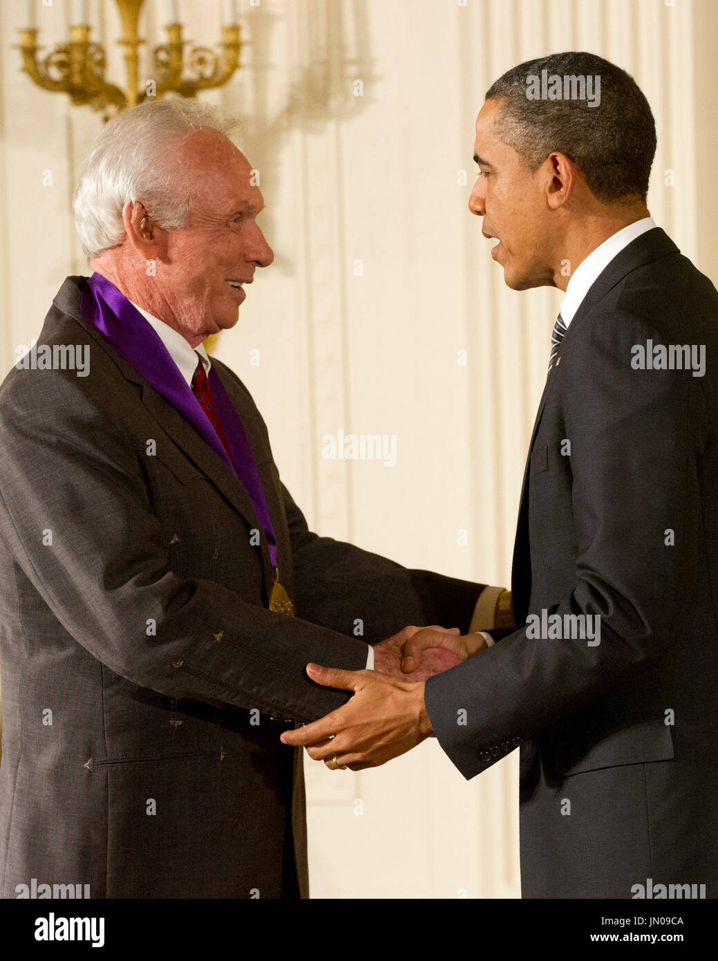 United States President Barack Obama awards the 2011 National Medal of ...