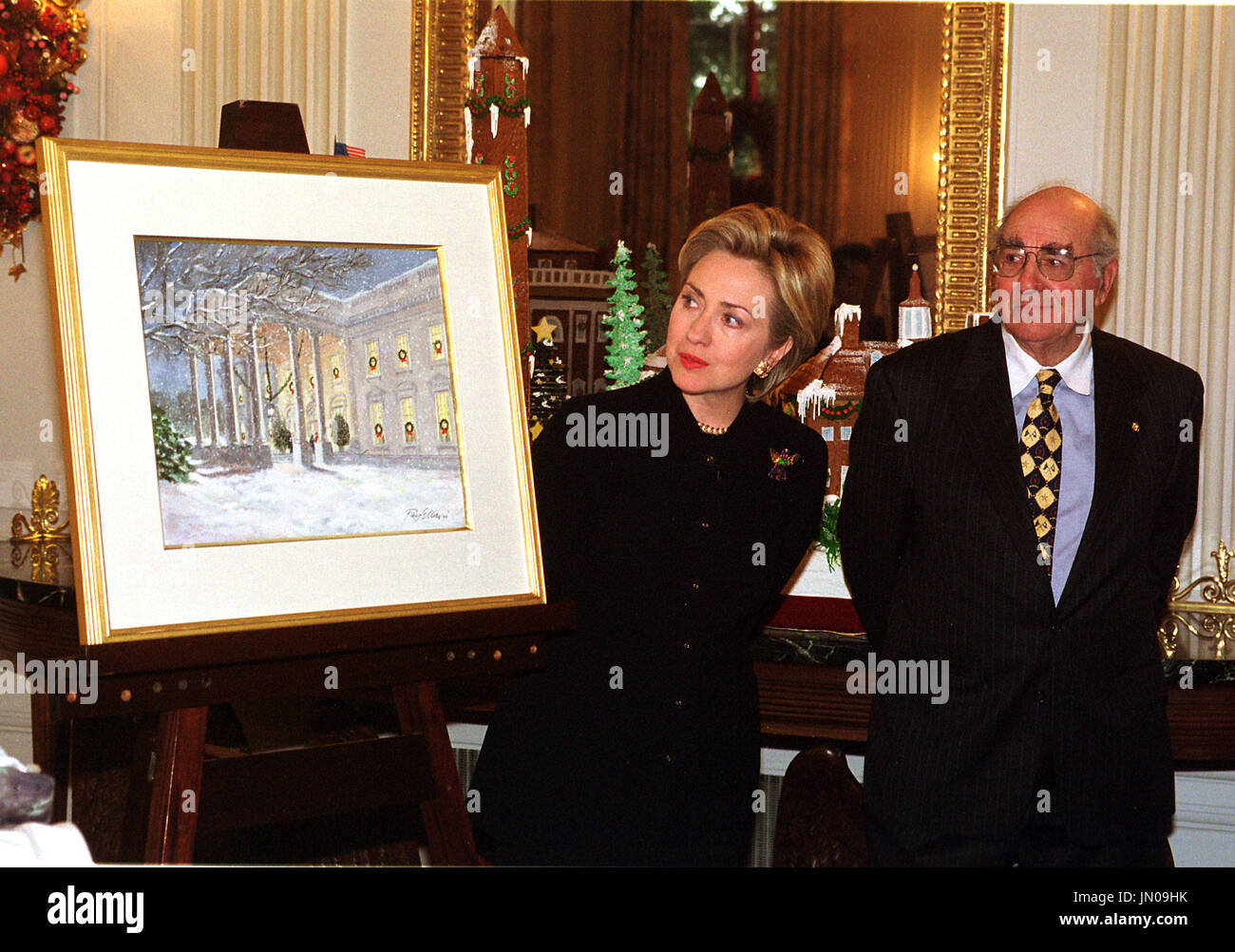First Lady Hillary Rodham Clinton announced the 1999 White House ...
