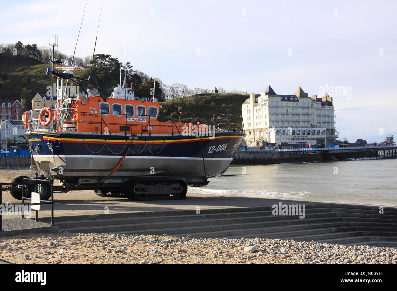 Llandudno Lifeboat High Resolution Stock Photography and Images - Alamy