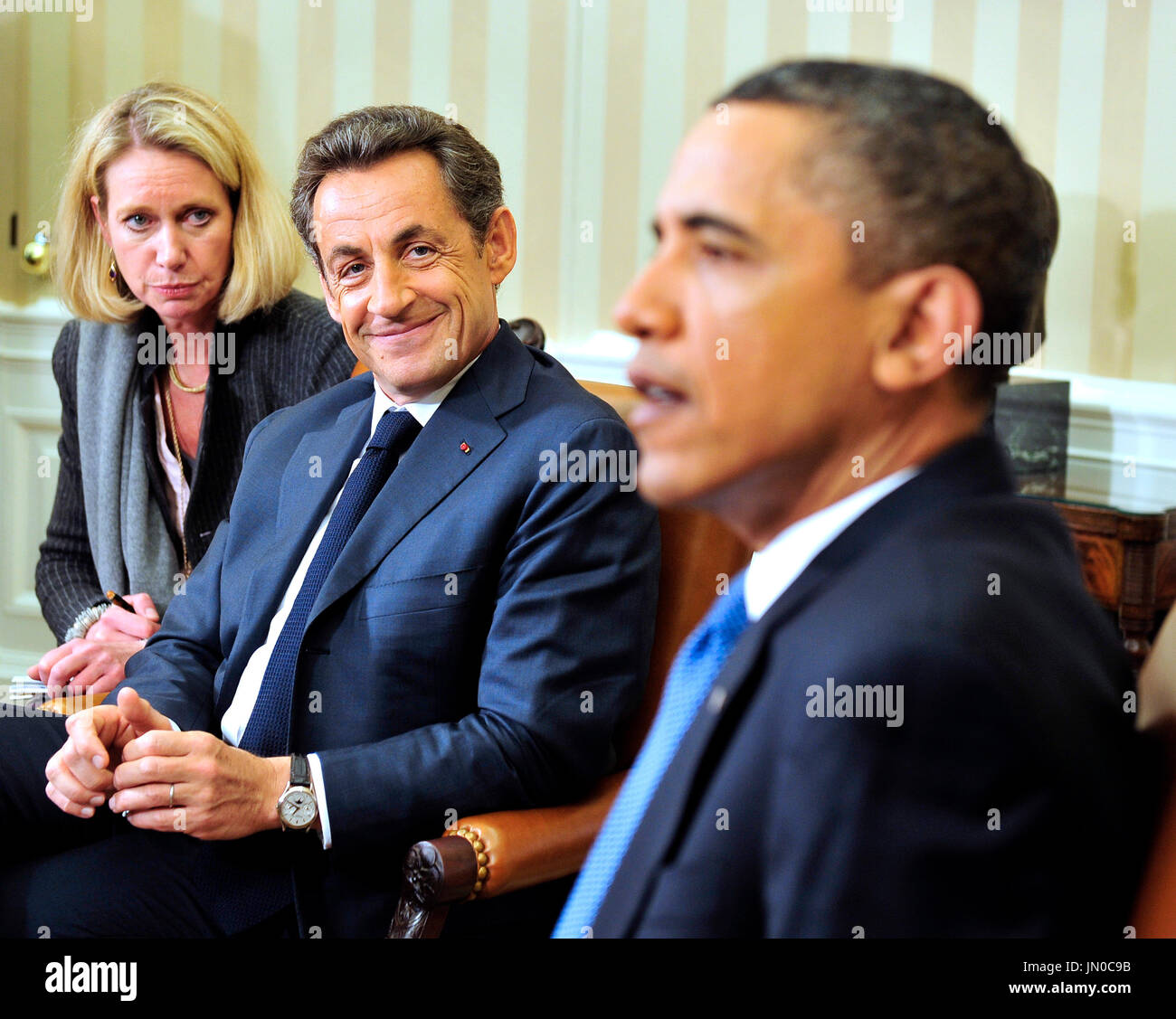 United States President Barack Obama holds a bilateral meeting with ...