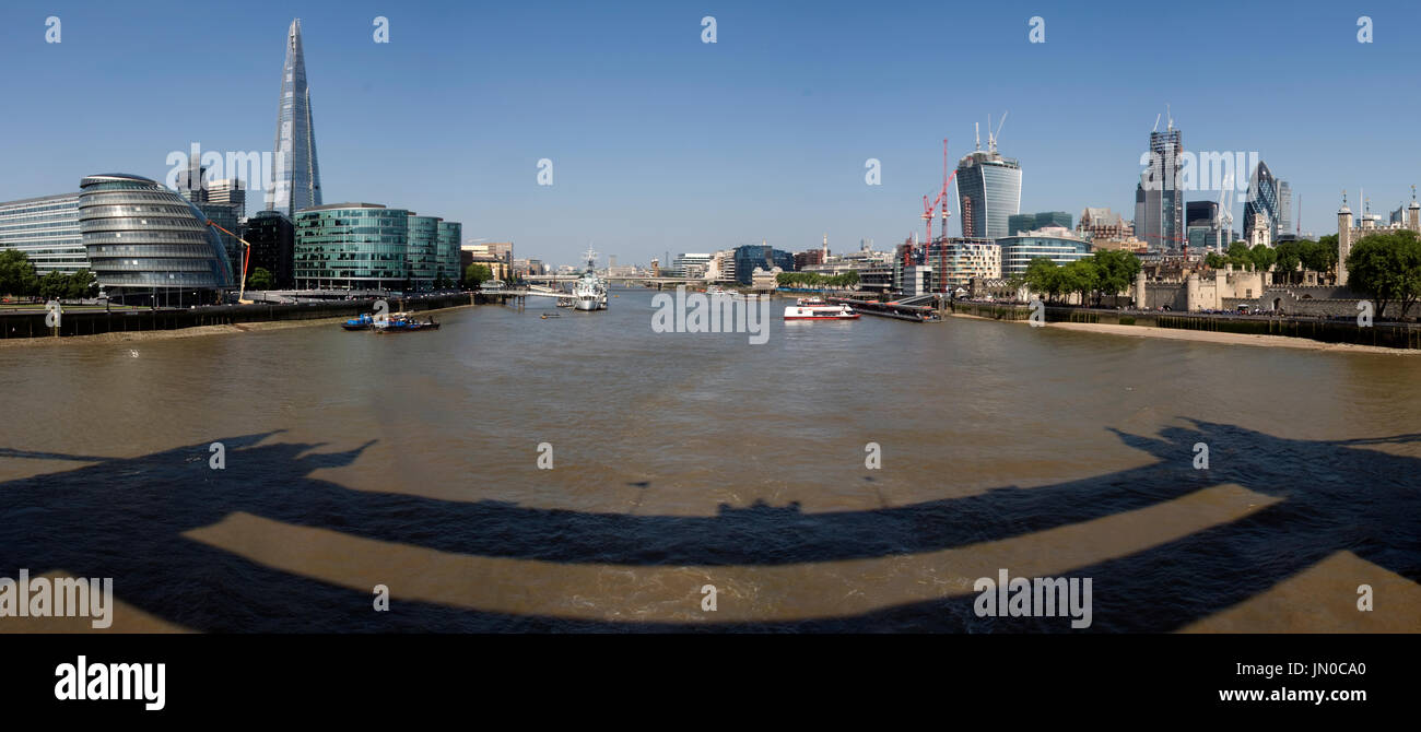 London panoramic view hi-res stock photography and images - Alamy