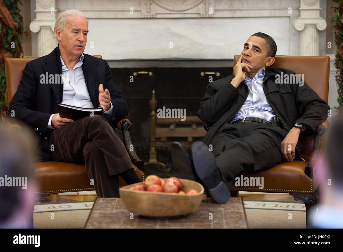 United States President Barack Obama and U.S. Vice President Joe Biden ...