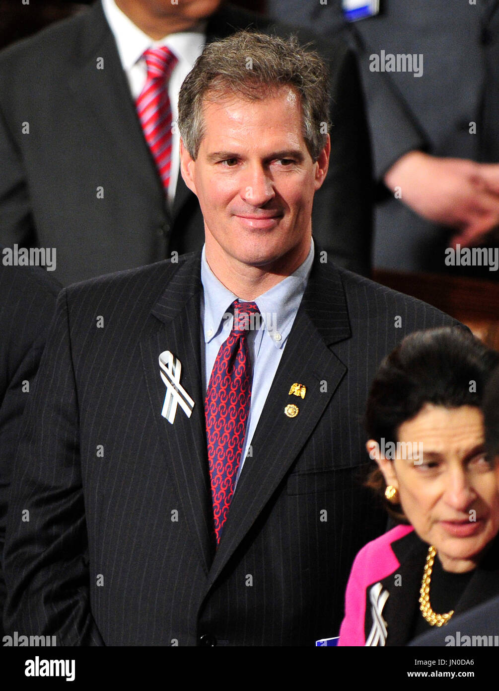 United States Senator Scott Brown (Republican of Massachusetts) attends ...