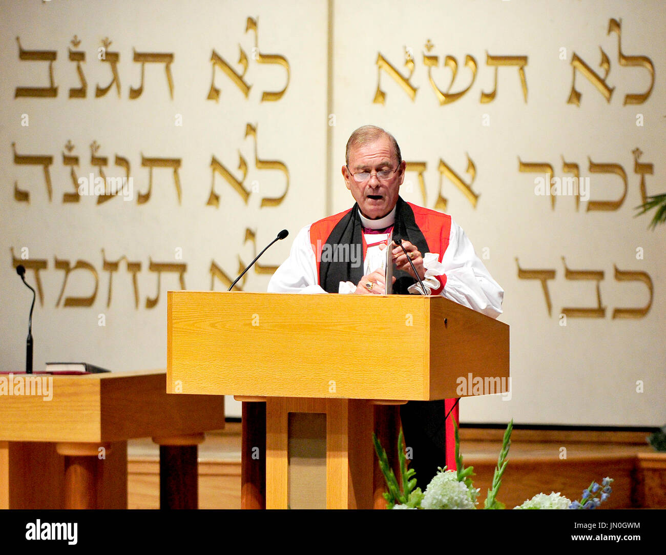 The Right Reverend John Bryson Chane, Bishop of the Episcopal Diocese ...