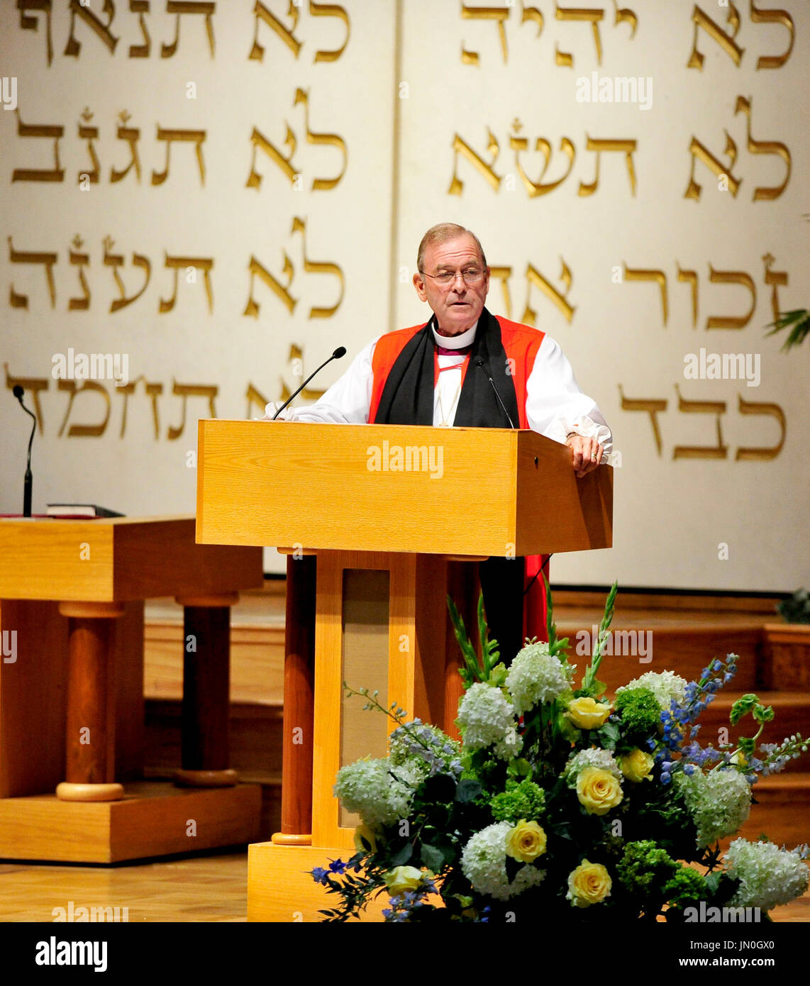 The Right Reverend John Bryson Chane, Bishop of the Episcopal Diocese ...
