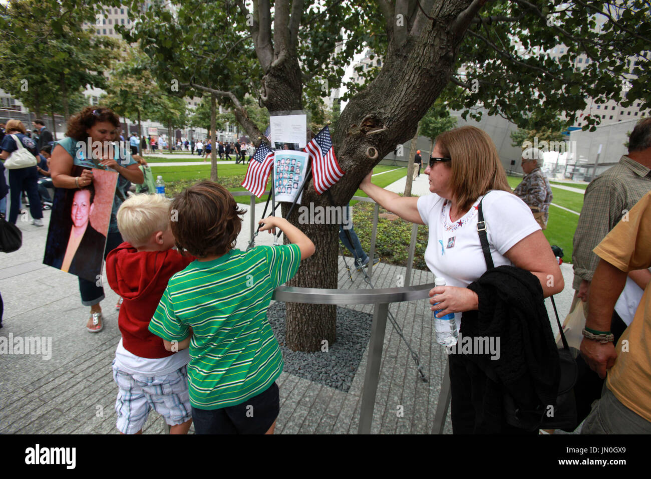 On the 10th anniversary of the September 11th attacks, family members ...