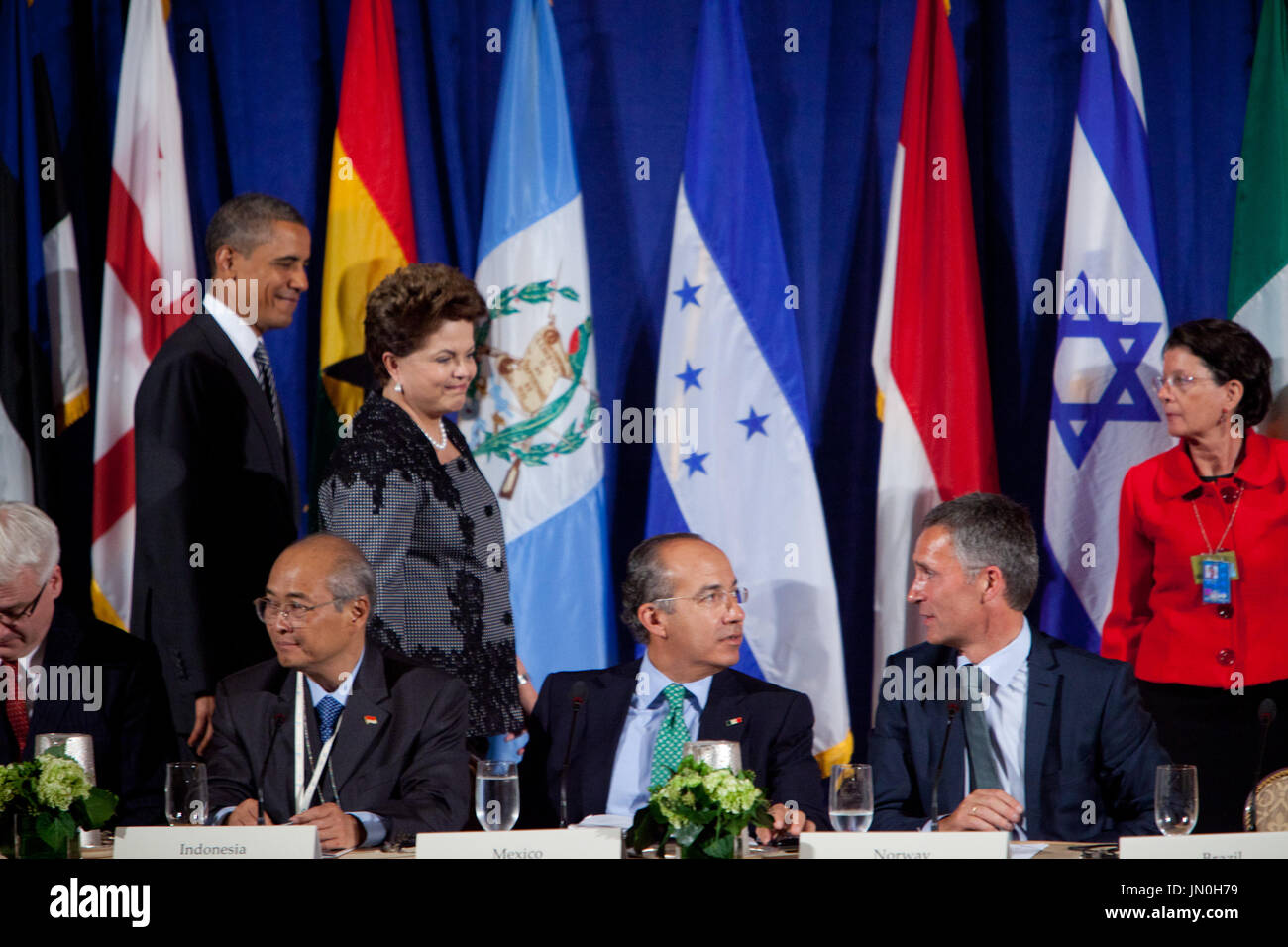United States President Barack Obama, left, and President Dilma ...