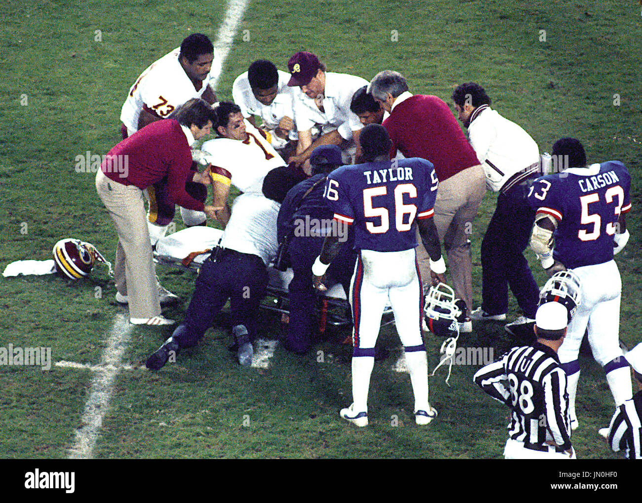 Joe Theismann Injury Close Up