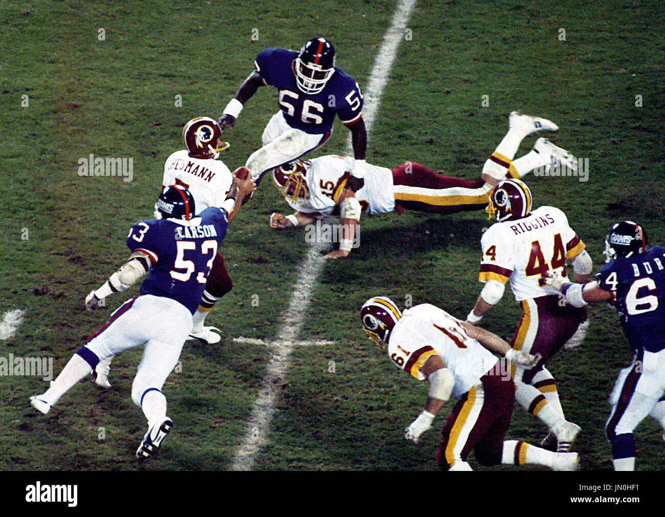 Joe Theismann Injury Close Up
