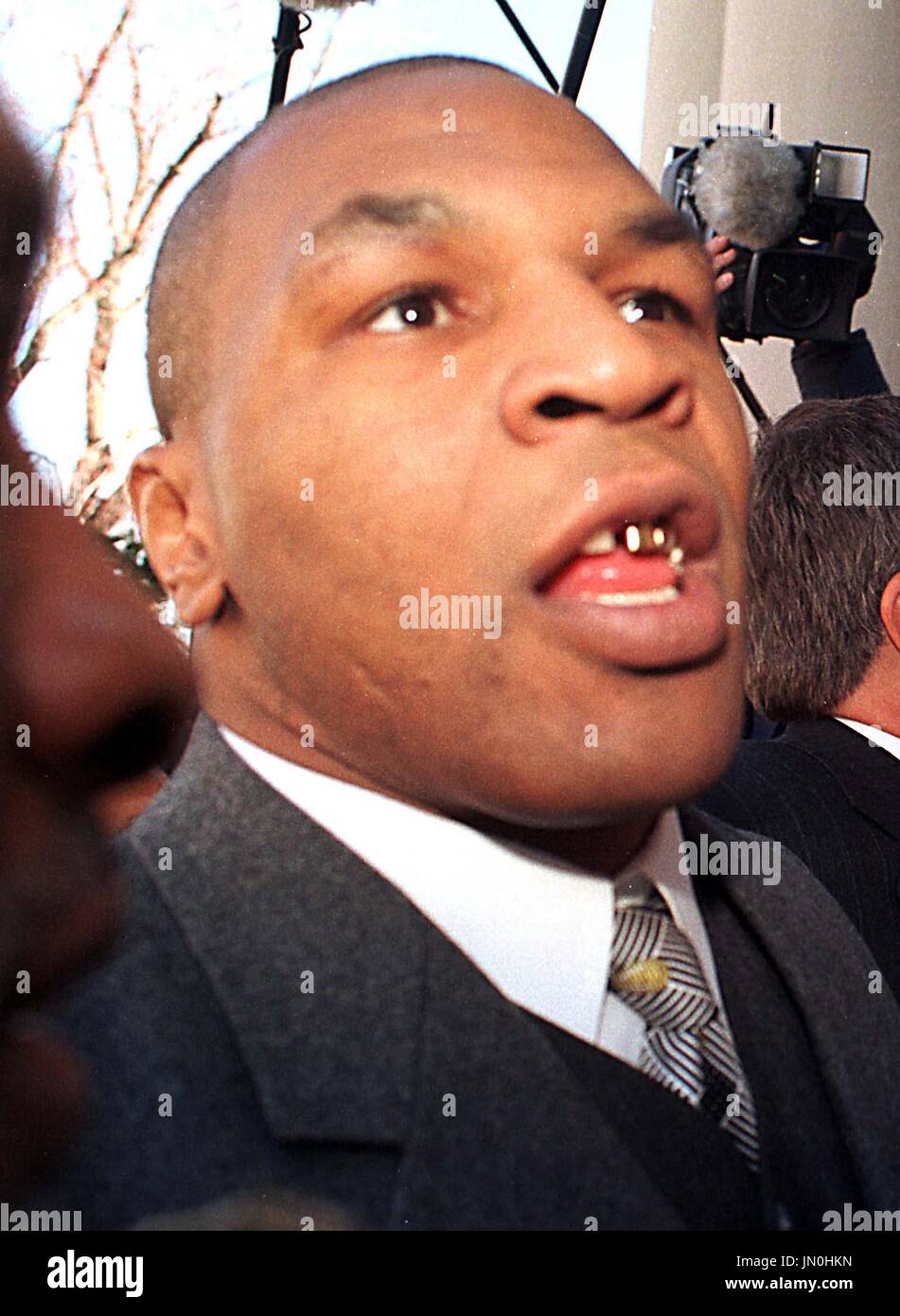 Former Boxing World Heavyweight Champion Mike Tyson arrives at court in ...