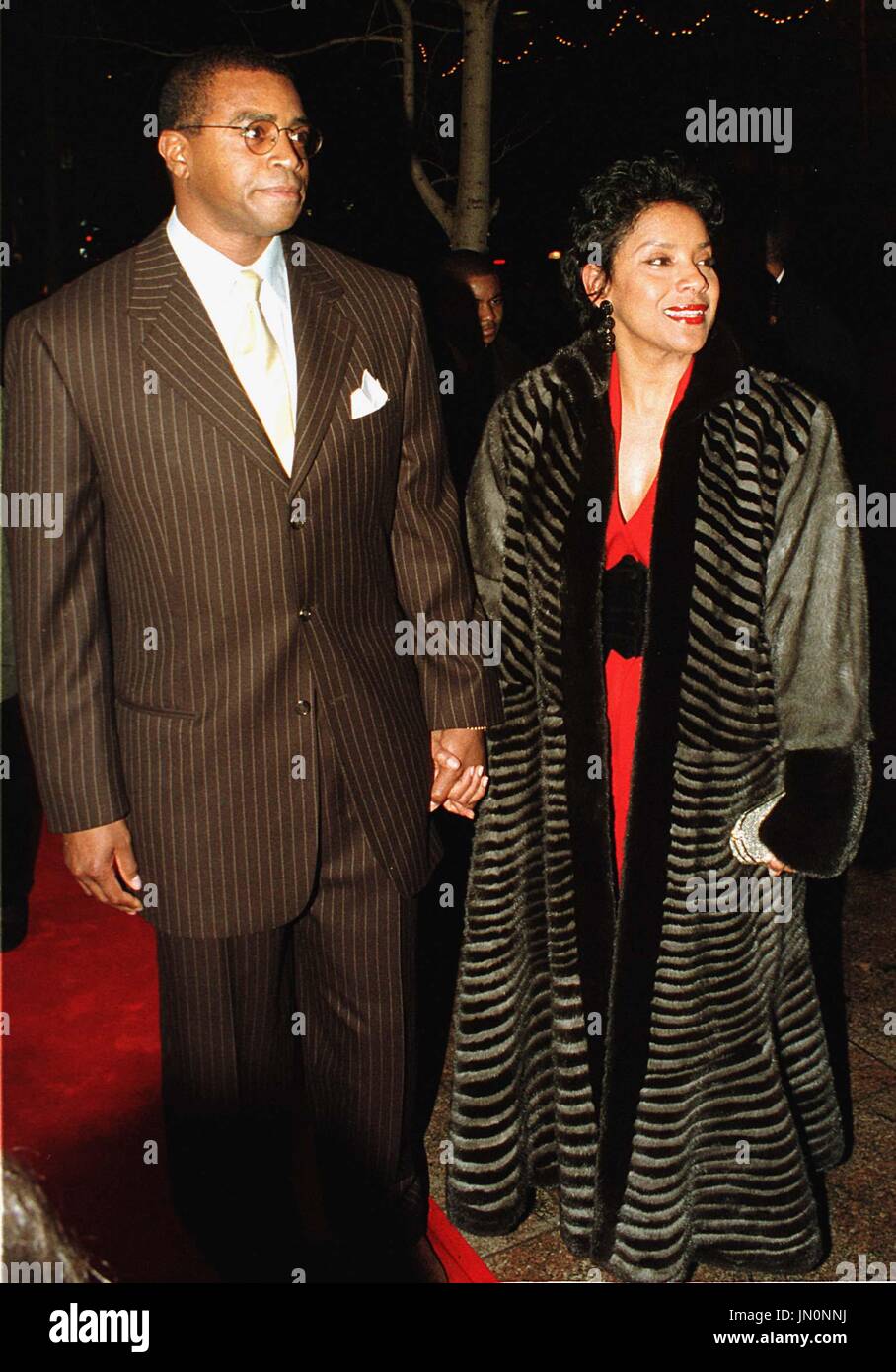 Ahmad and Phylicia Rashad arrive at the Warner Theatre for the ...