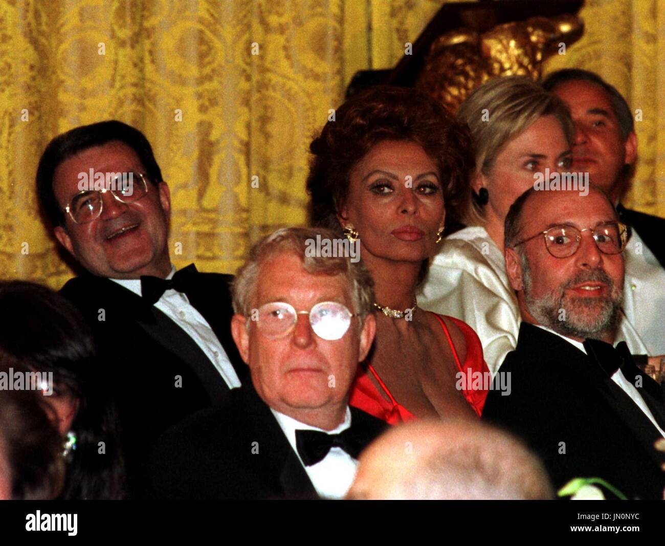 President Romano Prodi of Italy, actress Sophia Loren, and Reginald ...