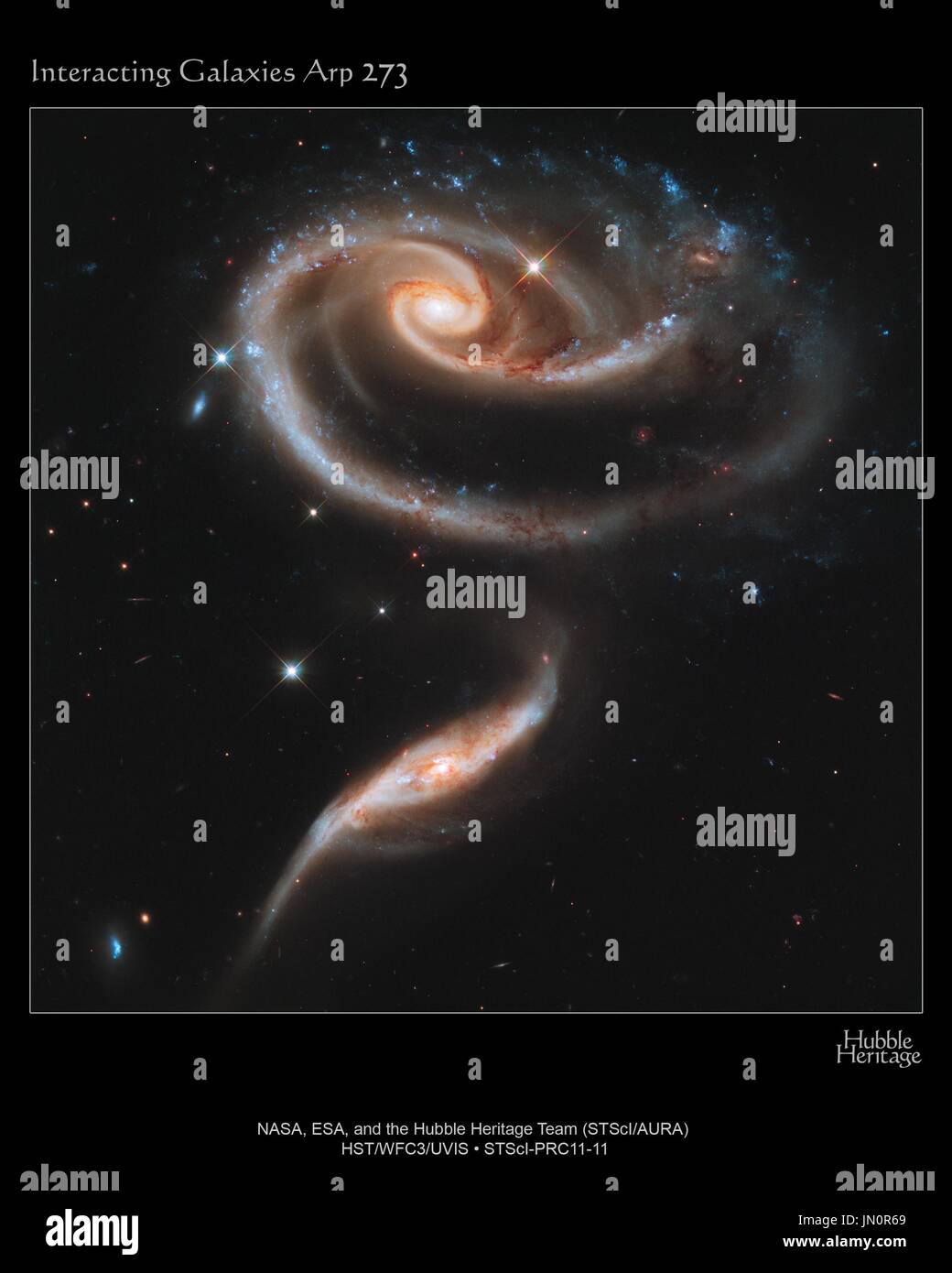 To celebrate the 21st anniversary of the Hubble Space Telescope's ...