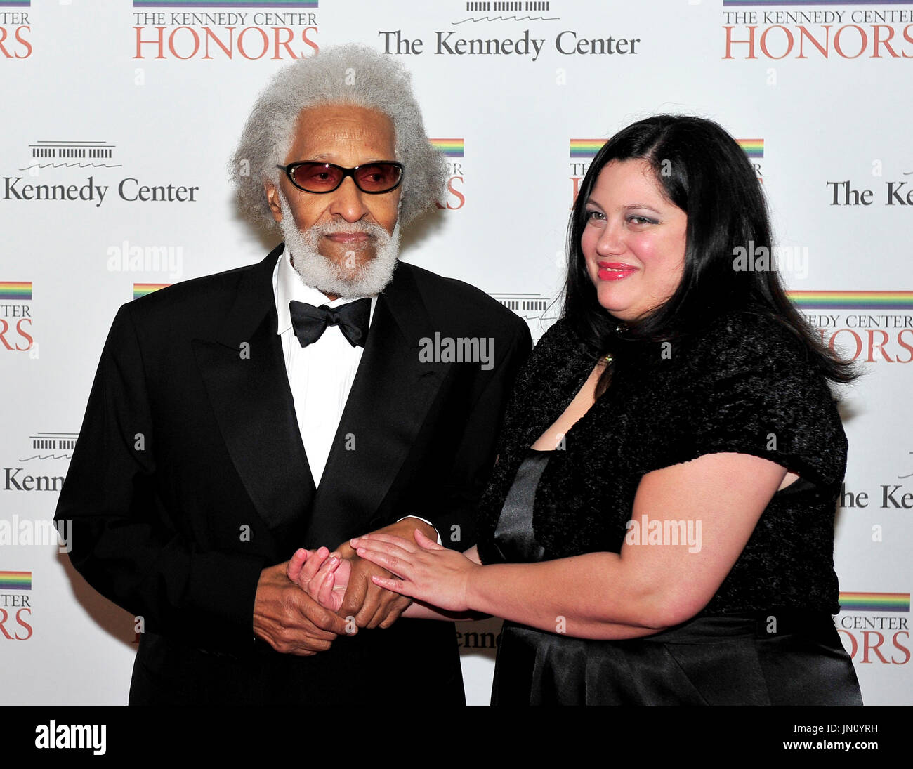 Sonny Rollins and his friend, Terri Hinte, arrives for the formal ...