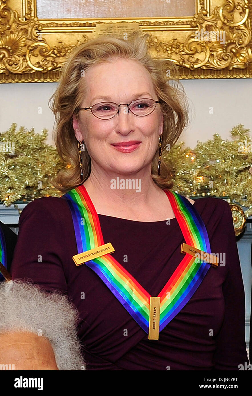 Meryl Streep, one of the recipients of the 2011 Kennedy Center Honors ...