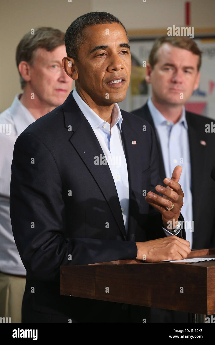 United States President Barack Obama speaks during a visit to the ...