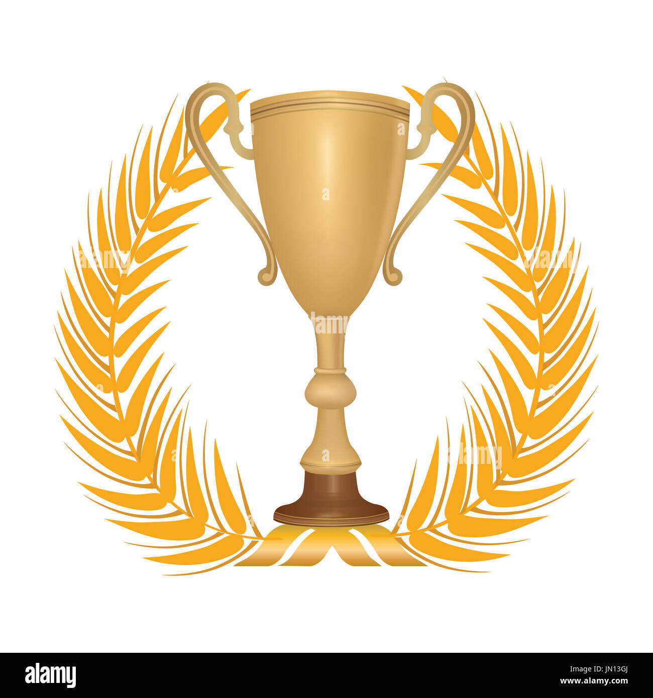 Winner cup emblem Cut Out Stock Images & Pictures - Alamy