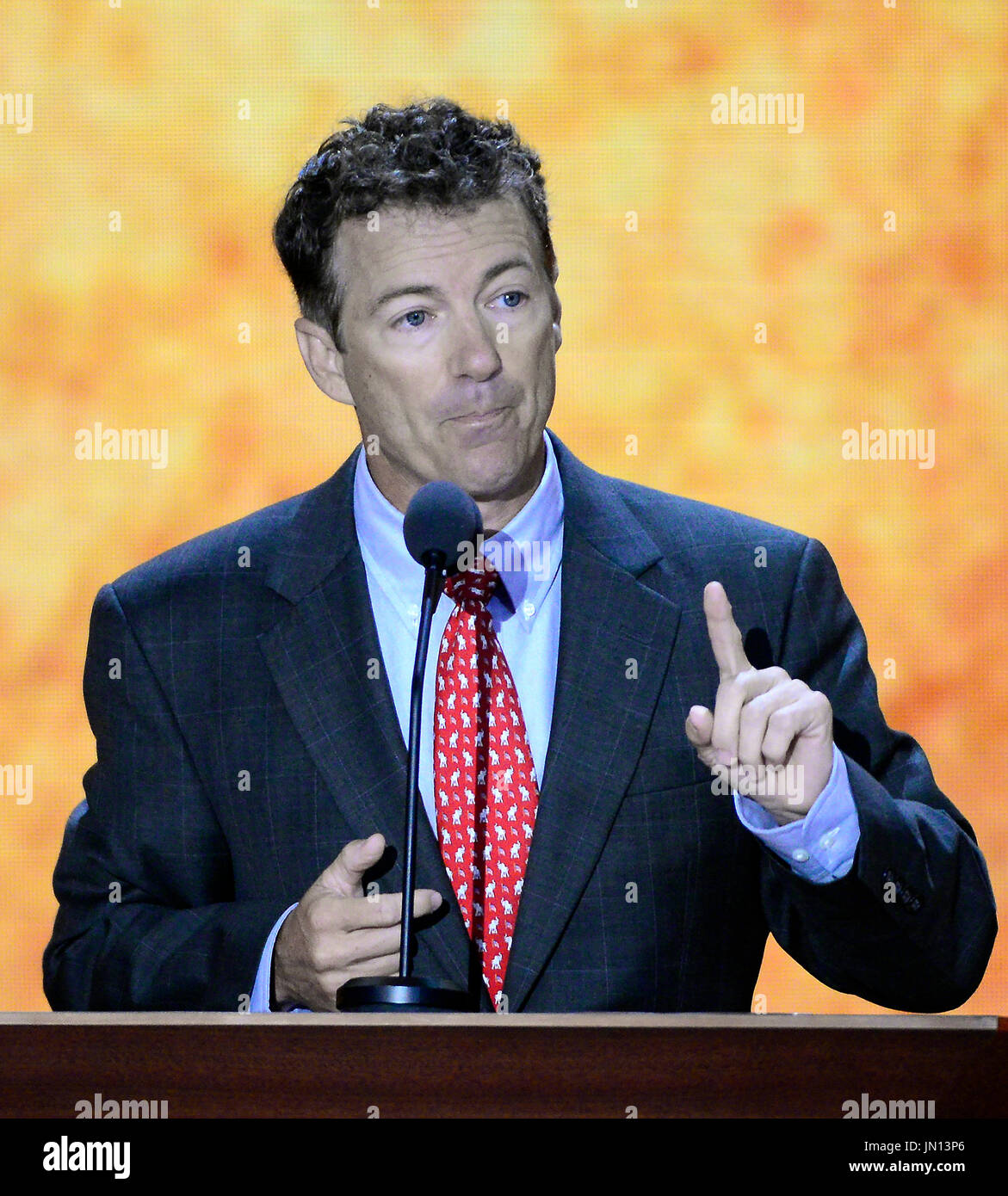 United States Senator Rand Paul (Republican of Kentucky) makes remarks ...