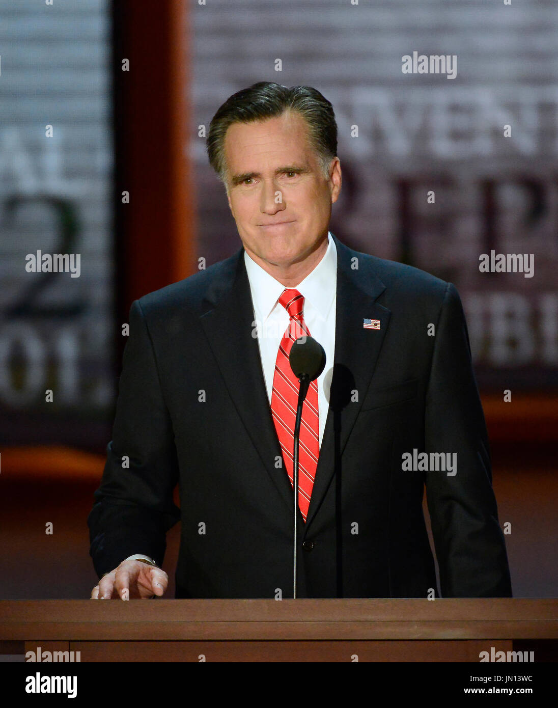 Mitt Romney, Republican nominee for President of the United States ...
