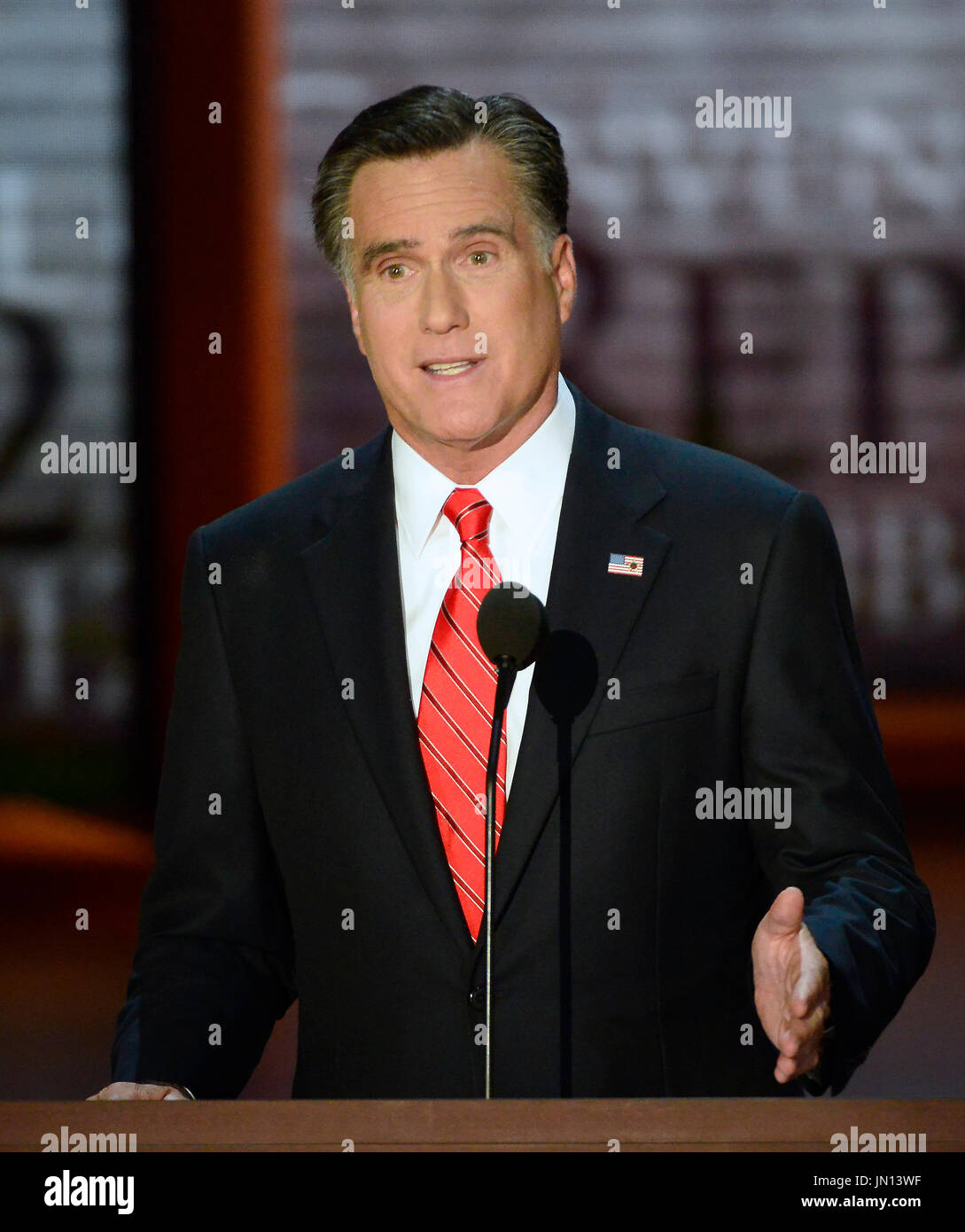 Mitt Romney, Republican nominee for President of the United States ...