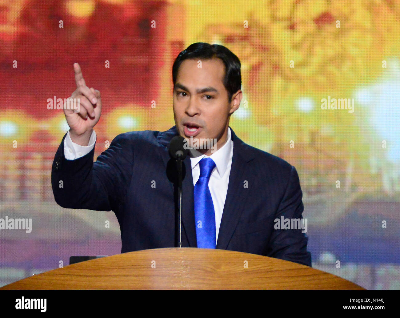 Mayor Julian Castro of San Antonio, Texas and candidate for the United ...