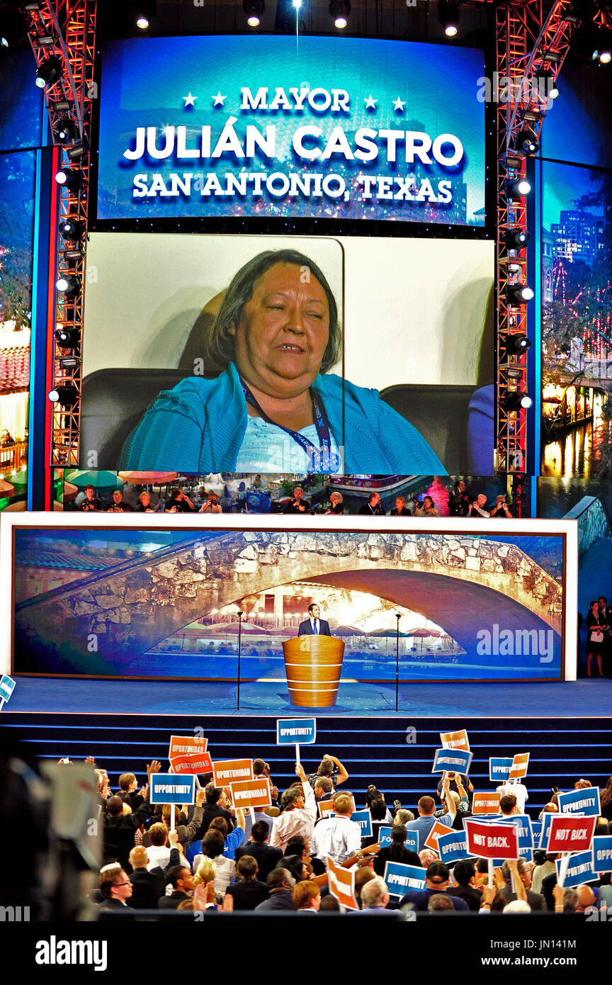 Mayor Julian Castro of San Antonio, Texas and candidate for the United ...