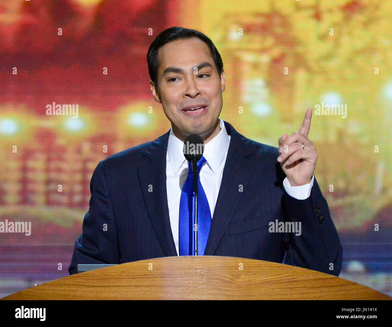 Mayor Julian Castro of San Antonio, Texas and candidate for the United ...