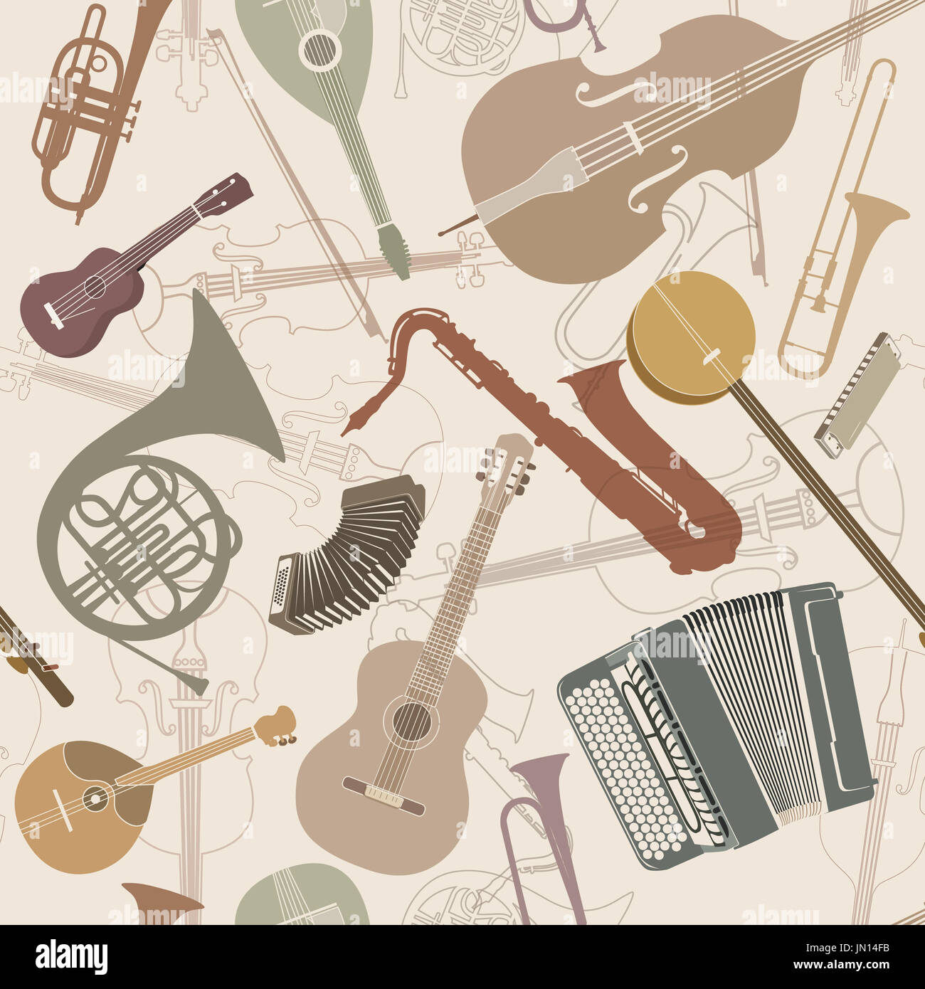 Abstract music background seamless texture hi-res stock photography and ...