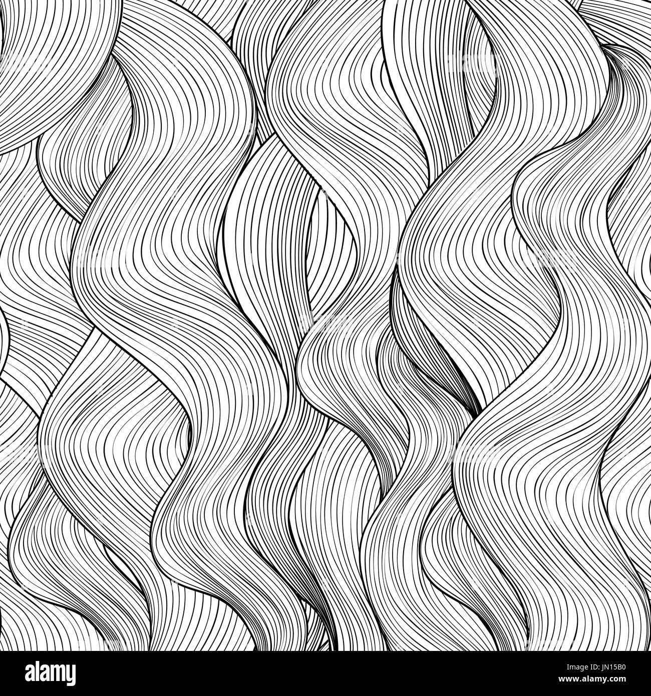 Hair outlined background Stock Photo - Alamy
