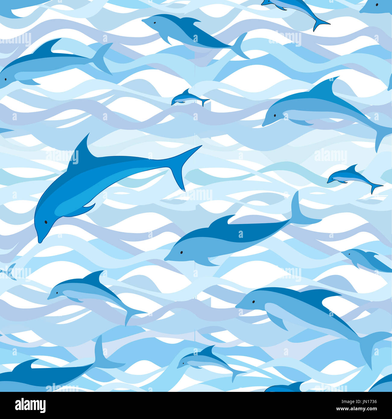 Seamless ocean wave pattern hi-res stock photography and images - Alamy