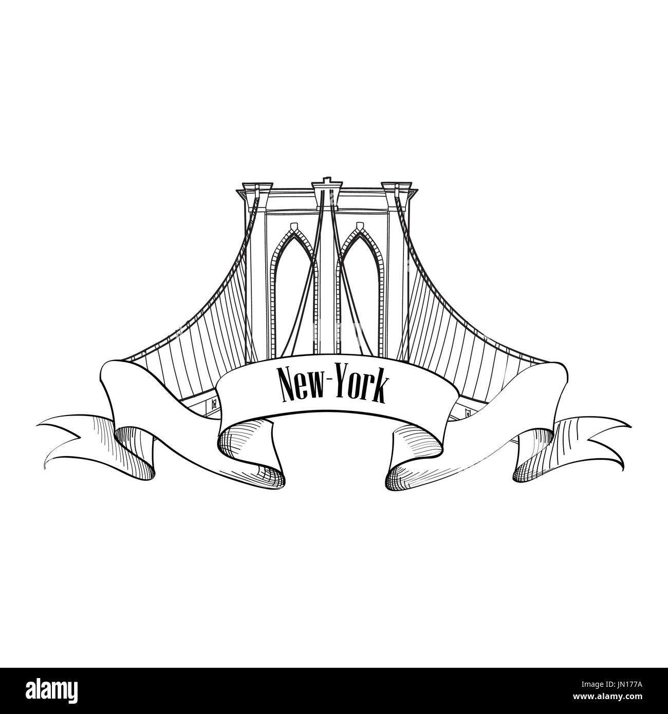 Nyc bridge Cut Out Stock Images & Pictures - Alamy