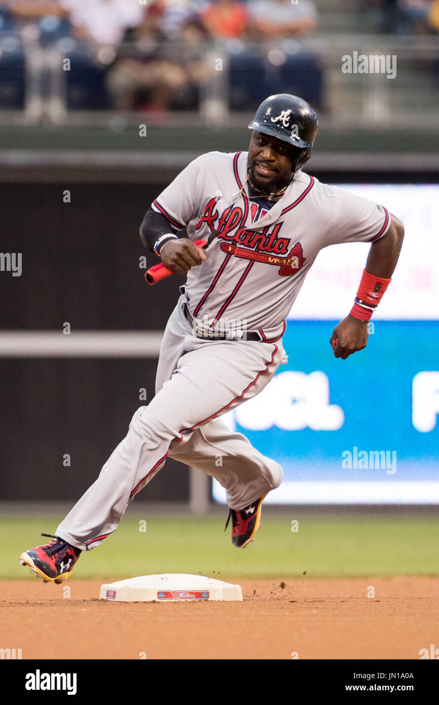 Atlanta braves second baseman brandon phillips 4 hi-res stock ...