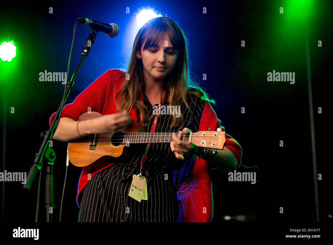 Cambridge, UK. 28th July, 2017 Teeside born singer and songwriter ...