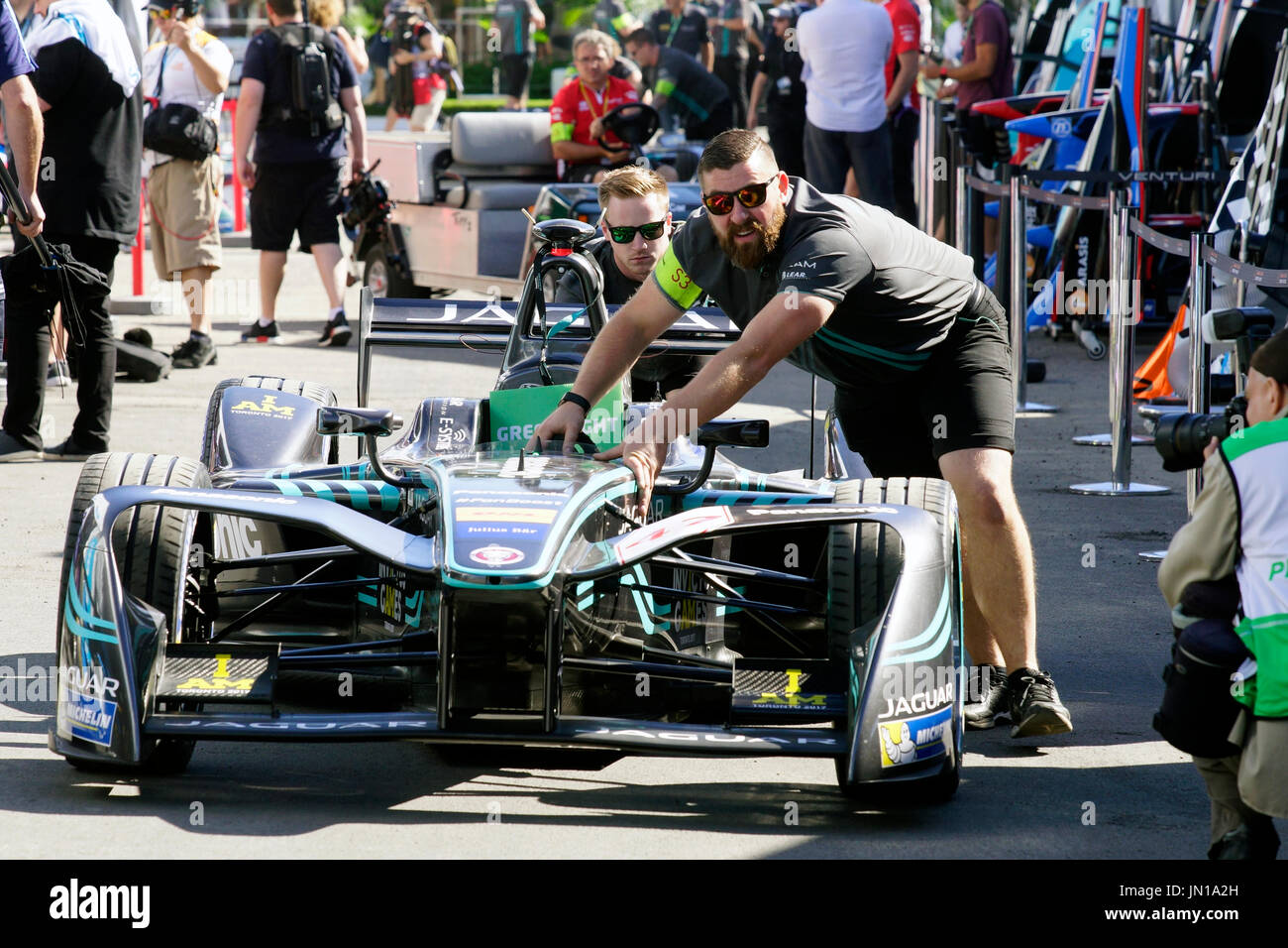 Jaguar formula e team hi-res stock photography and images - Alamy