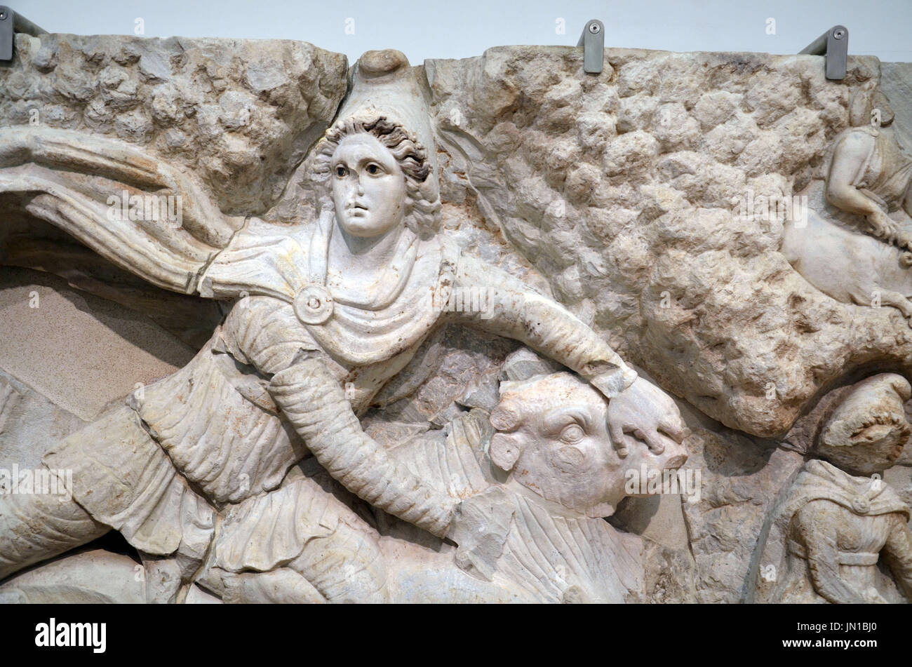 Mithras relief hi-res stock photography and images - Alamy