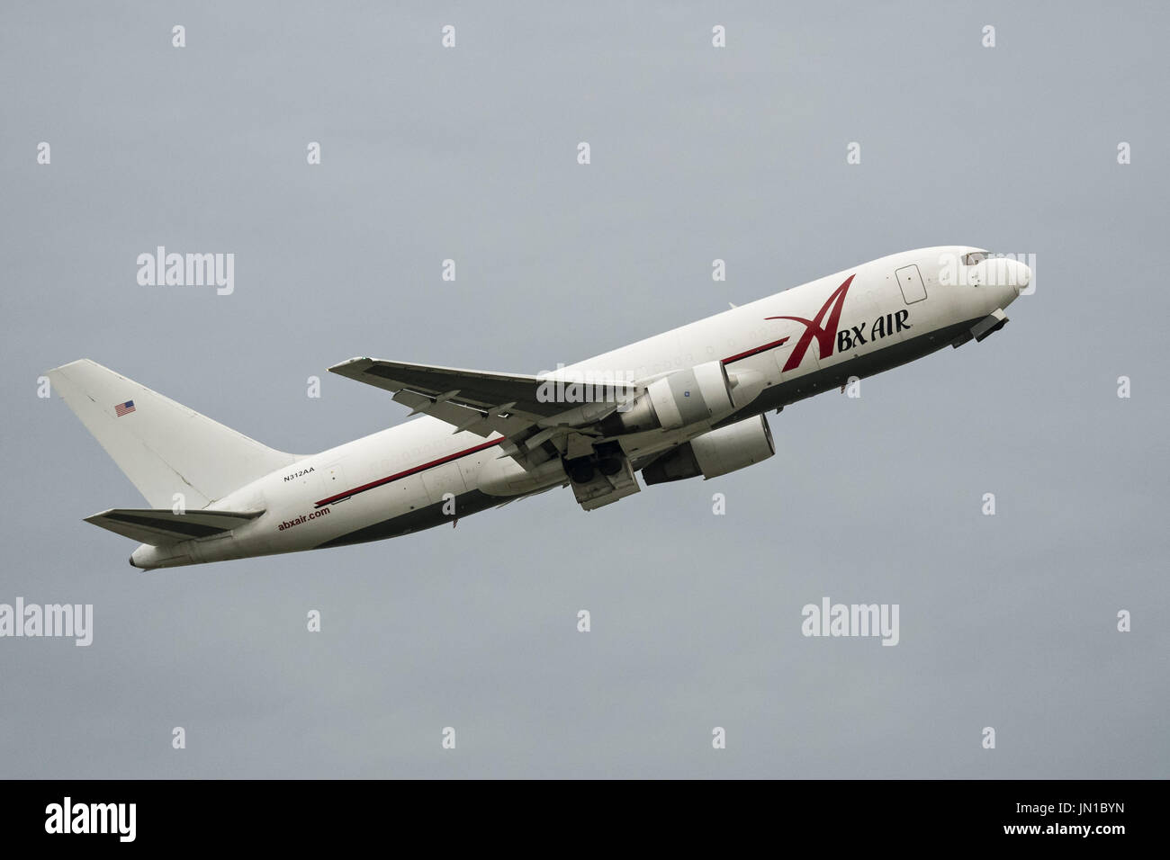 Richmond, British Columbia, Canada. 31st Mar, 2017. An ABX Air Boeing ...