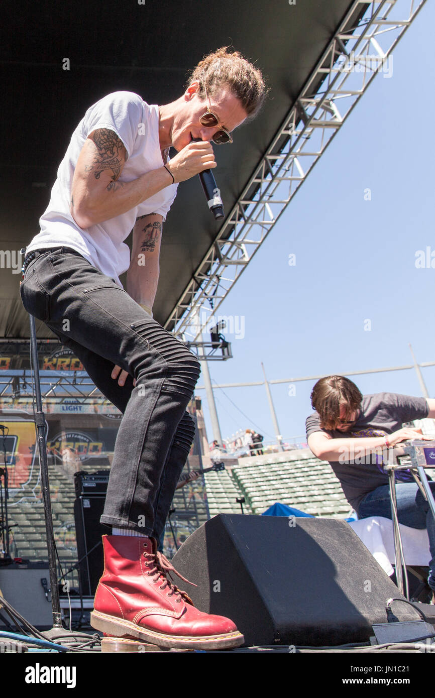 Carson, California, USA. 20th May, 2017. DAVID SHAW and ED WILLIAMS of ...