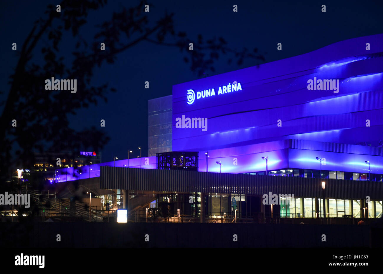 Duna arena swimming pool hi-res stock photography and images - Alamy