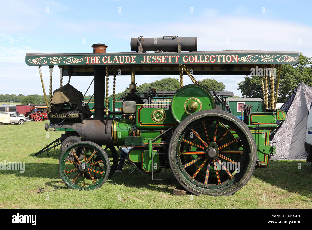 Vintage Steam Engine at Ringmer Steam and Country Show 2017 Stock Photo ...