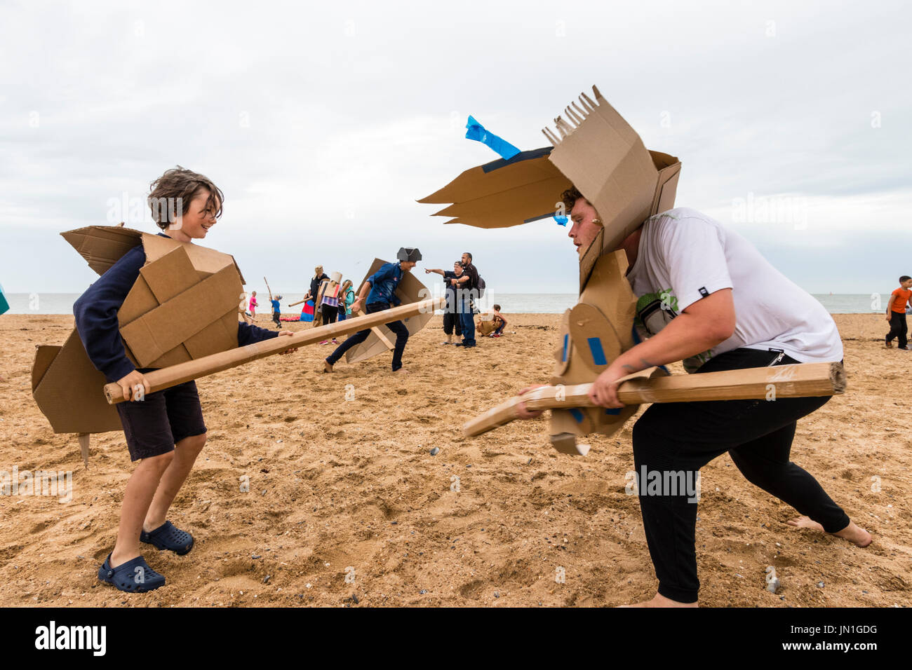 Cardboard armour hi-res stock photography and images - Alamy