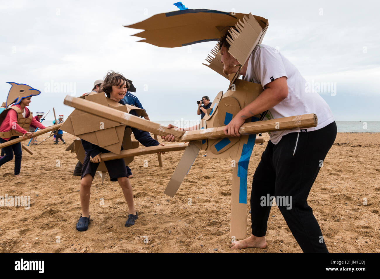 Cardboard armour hi-res stock photography and images - Alamy