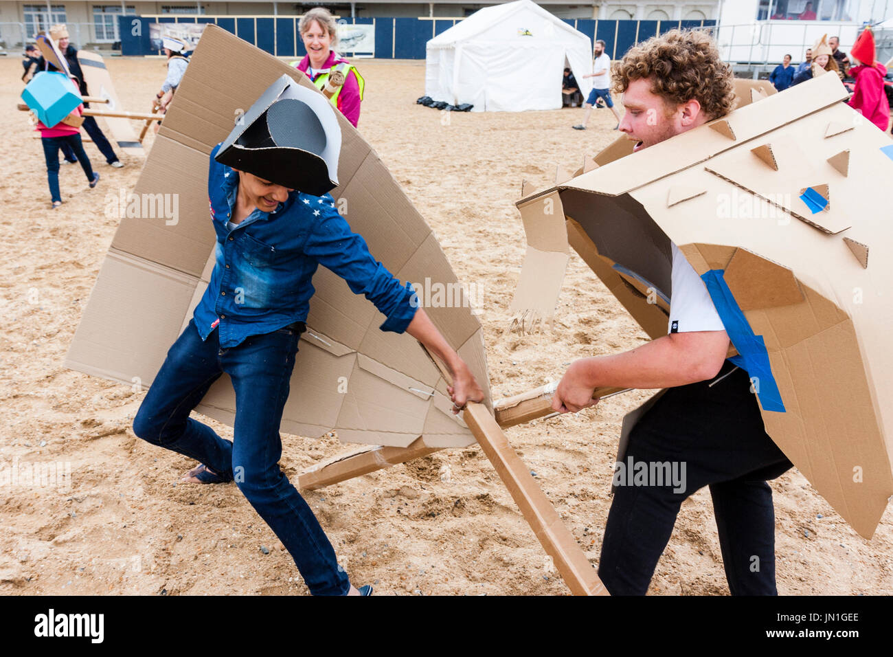 Cardboard armour hi-res stock photography and images - Alamy