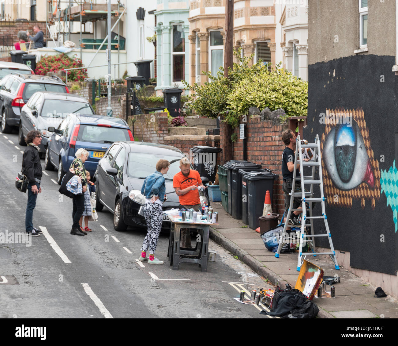 Bristol upfest street art festival hi-res stock photography and images ...