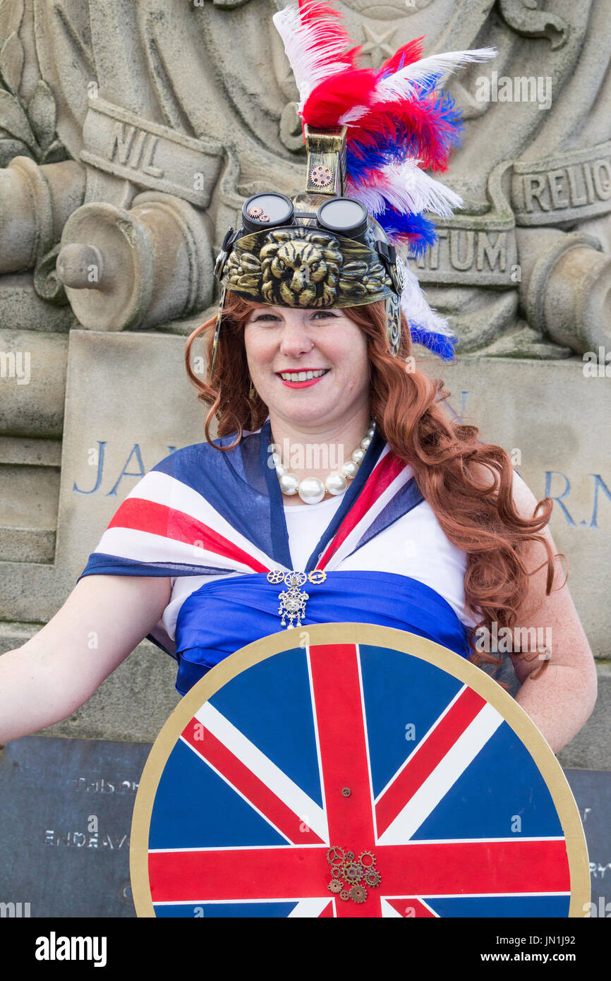 Whitby Goth weekend, Whitby, North Yorkshire, England. UK Stock Photo ...