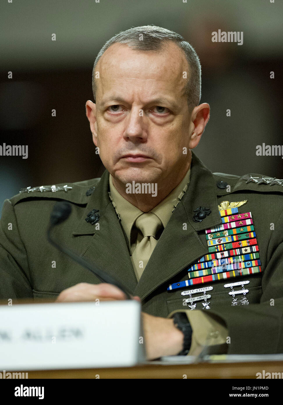 General John R. Allen, USMC, Commander, International Security ...