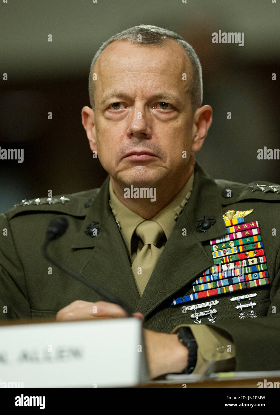 General John R. Allen, USMC, Commander, International Security ...