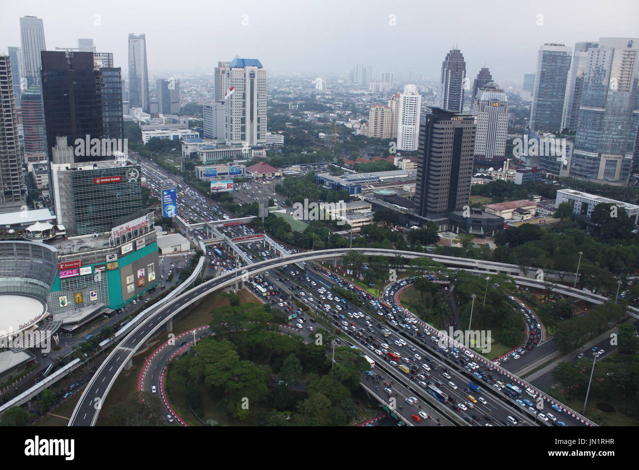 Jakarta interchanges hi-res stock photography and images - Alamy