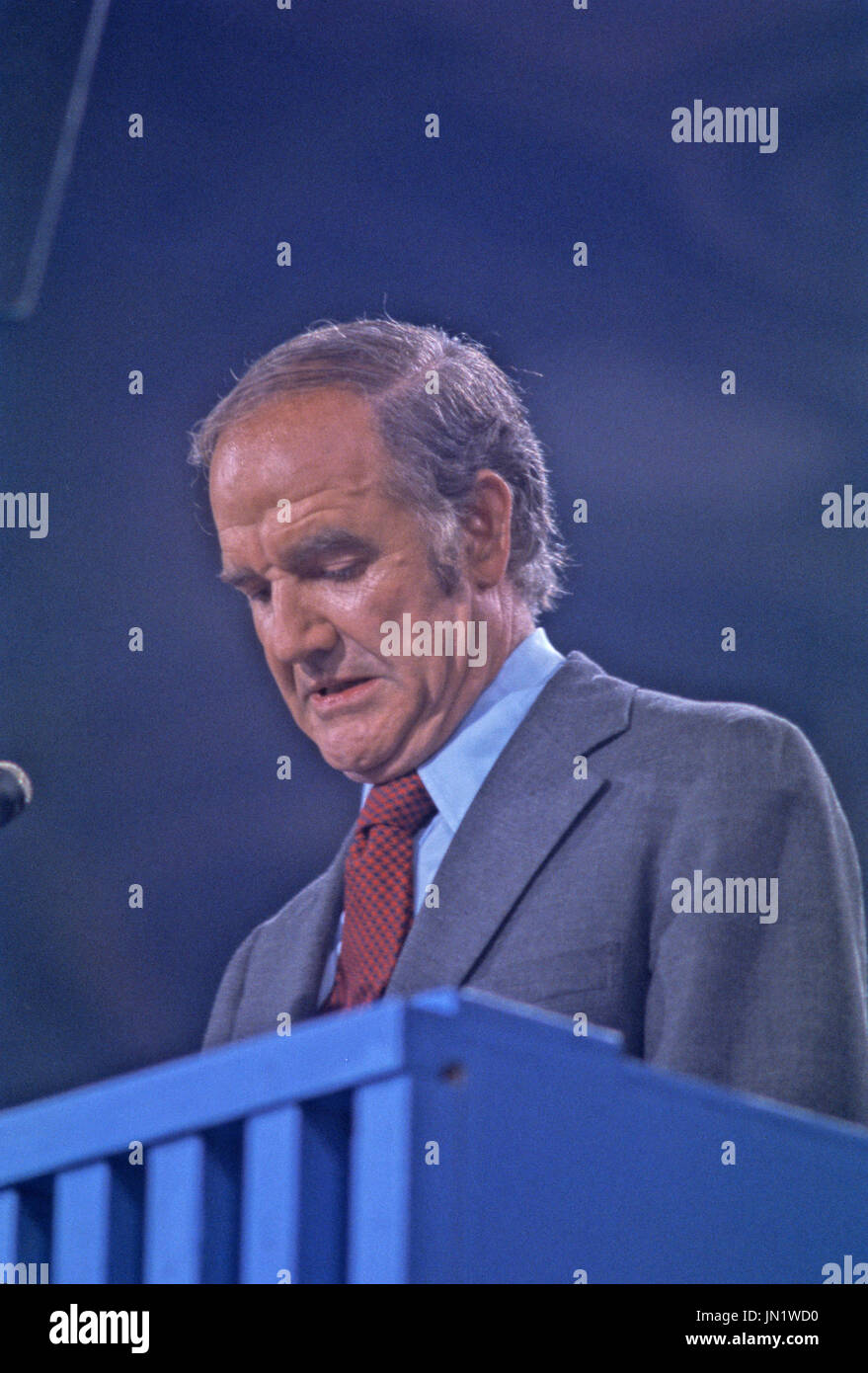 United States Senator George McGovern (Democrat of South Dakota ...